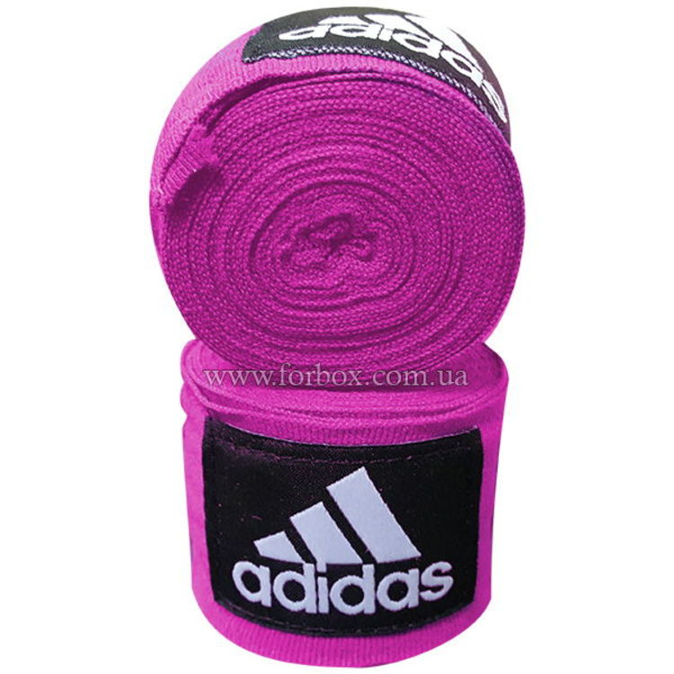 Боксерские бинты Adidas эластичные (ADIBP031, розовые) купить в ...