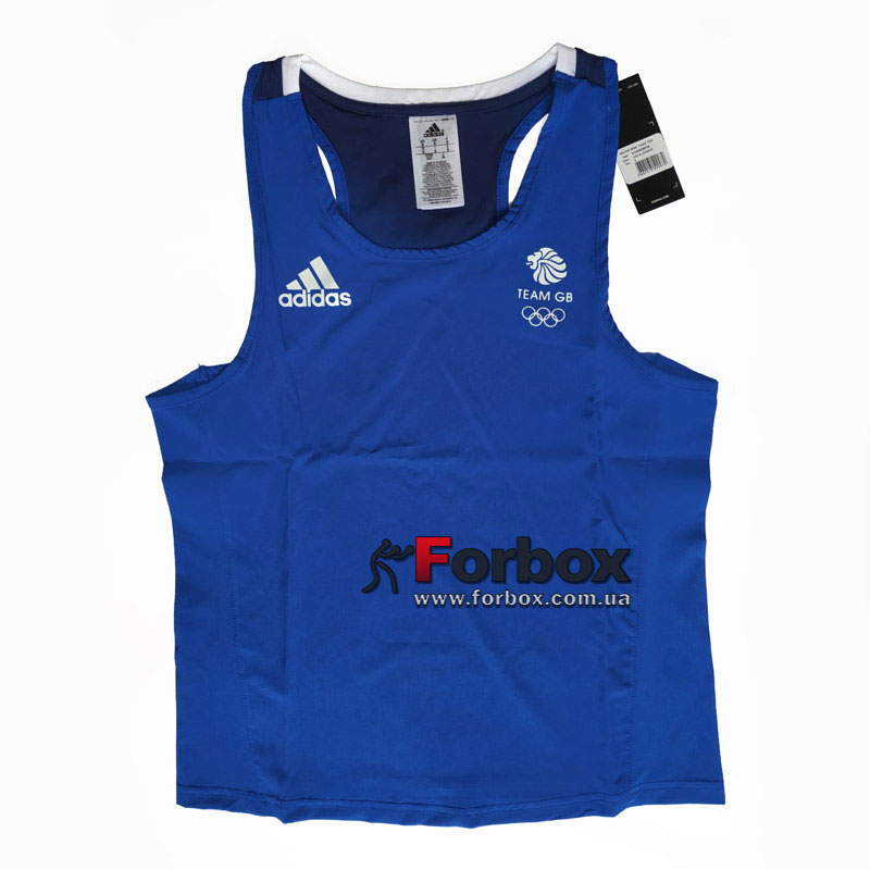 Боксерская форма Adidas Olympic Man с логотипом GBR на спине ...